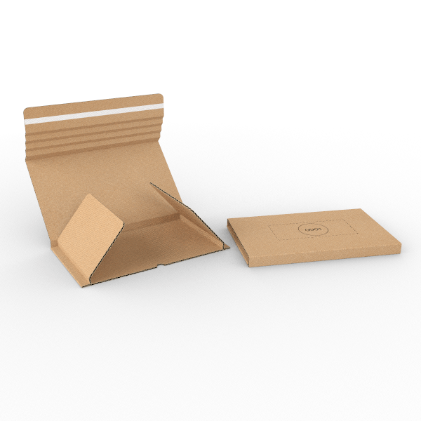 Single Wall Cardboard Book Boxes with Adhesive Lock | 360onlineprint