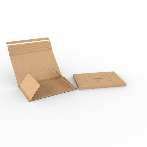 Single Wall Cardboard Book Boxes with Adhesive Lock | 360onlineprint